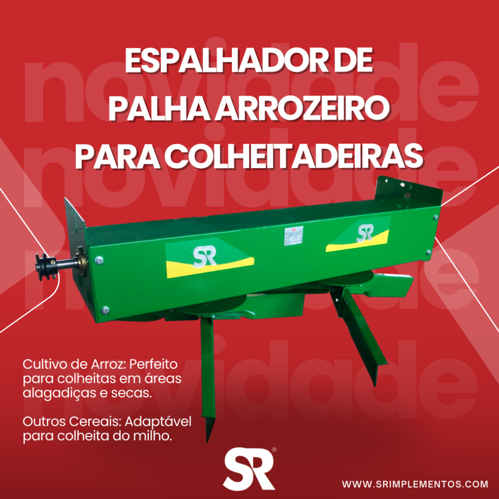 Espalhador de Palha Arrozeiro